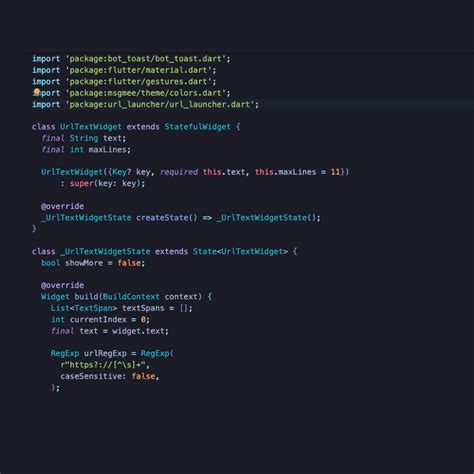 🚀 Flutter Widget For Handling Urls And Text With See More Feature Ive Created A Versatile