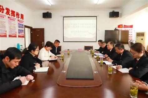 高淳法院漆桥人民法庭党支部与高淳东坝街道和睦涧村党总支开展党建结对共建活动