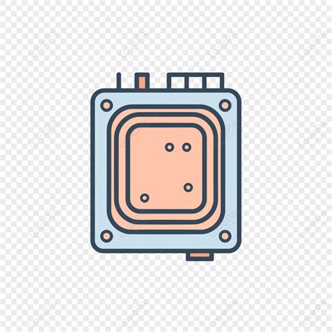 평면 컴퓨터 프로세서 아이콘 벡터스케치개요ui Png 일러스트 무료 다운로드 Lovepik