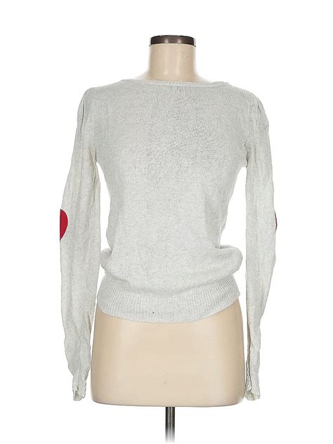 Alice Moon By Moon Collection 100 Cotton Hearts Silver Pullover