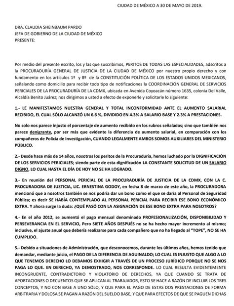 Modelo De Carta De Solicitud De Aumento De Sueldo Noticias Modelo