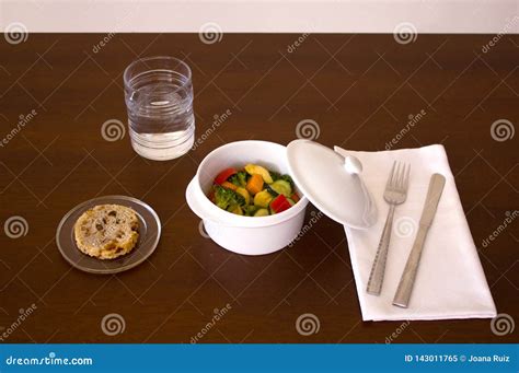 Pot With Chickien And Vegetables Stock Image Image Of Drink Fork