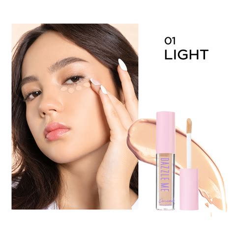 Dazzle Me Our Secret Cover Concealer คอนซีลเลอร์ เนื้อบางเบา ปกปิดขั้นสุด รอยสิว รอยแดง Shopee