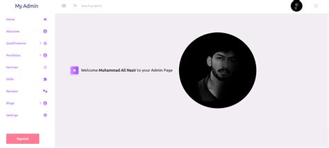 Github M Ali Nasirportfolio And Blogging Project In Laravel Project