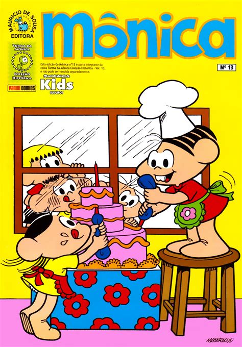 Gibis Clássicos Turma Da Mônica Coleção Histórica Mônica N° 13 Panini