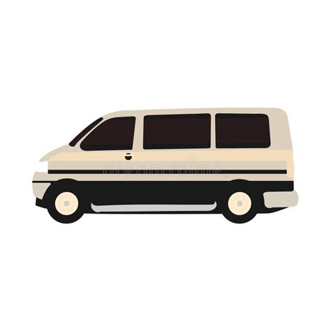 Mini Van Icon Vector Illustration Stock Vector Illustration Of Auto