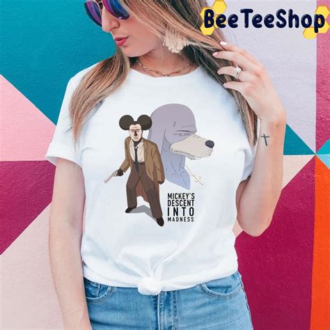 mickey s descent into madness trending unisex t shirt beeteeshop