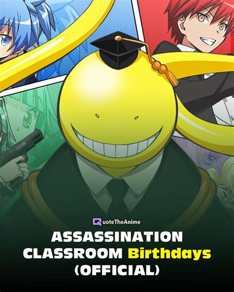 Assassination Classroom Archives Qta