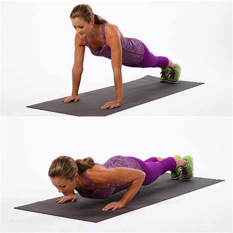 Upper Body Push Up Body Weight Exercises Popsugar Fitness Photo 2