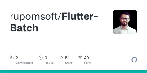 github rupomsoft flutter batch