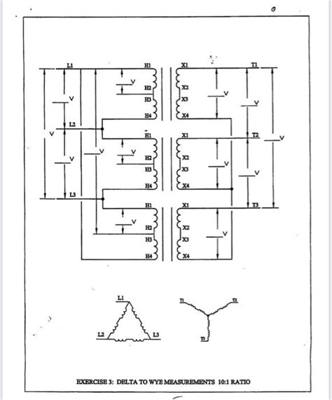 Solved Calculate All Voltages On The Following Transformer