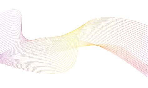 디자인에 대 한 추상 컬러 풀 웨이브 요소입니다 디지털 주파수 트랙 이퀄라이저 양식에 일치 시키는 라인 아트 배경입니다 벡터 일러스트입니다 혼합 도구를 사용 하 여 만든