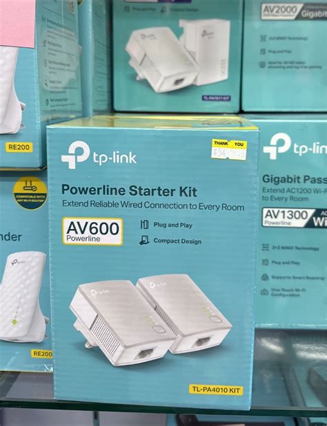 Tp Link Tl Pa4010 Powerline Kit Av600 Computers And Tech Parts And Accessories Other Accessories