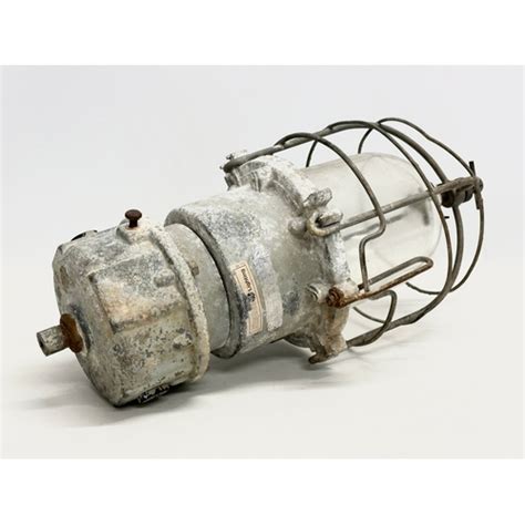 2 Large Vintage Bulkhead Lights And A Ships Nautical Light Simplex