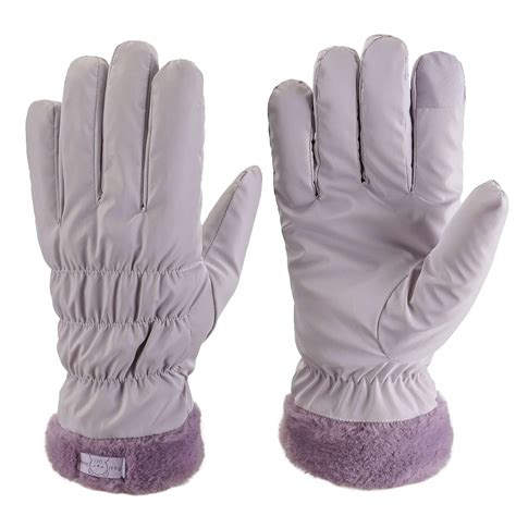 Deago Womens Winter Warm Touch Screen Gloves Thermal Windproof
