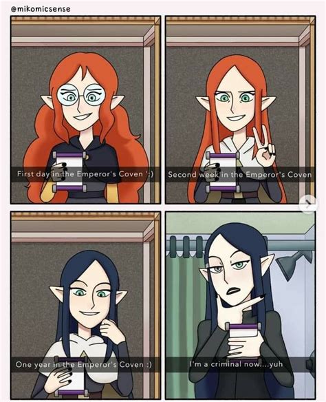 An Animated Comic Strip With The Caption That Reads I M Not Sure If She