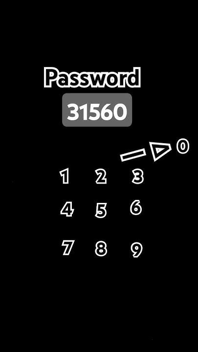 password 🔑 youtube