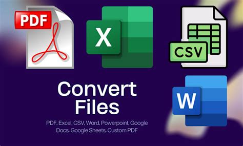 convert file to pdf excel word docs sheets or any format by zuhaiba