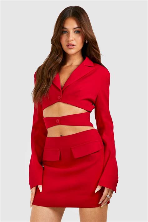 Woven Micro Mini Skirt Boohoo Usa