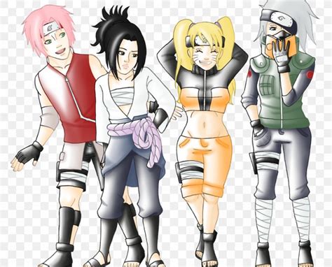 Kakashi Hatake Sakura Haruno Sasuke Uchiha Gender Bender Naruto Png 900x726px Watercolor