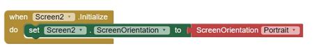False Screen Rotation On Transition Mit App Inventor Help Mit App Inventor Community