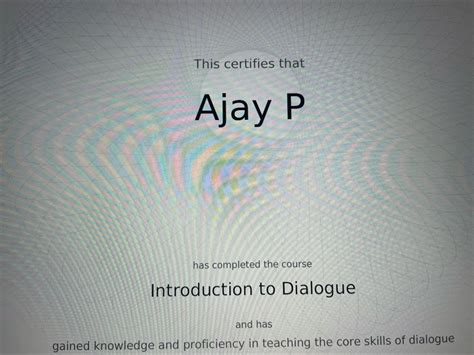 Ajay P On Linkedin I Took An Online Course About Dialogic Pedagogy