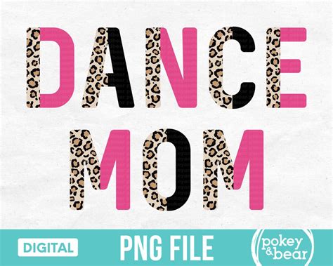 Half Leopard Dance Mom Png Dance Mom Shirt Png Cheetah Dance Png File Dance Mom Sublimation