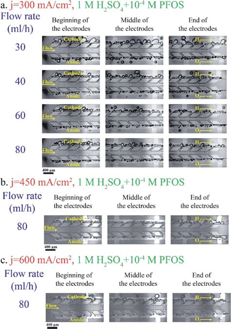 Effect Of The Pfos Surfactant On Bubble Generation And Flow In The Pw Download Scientific