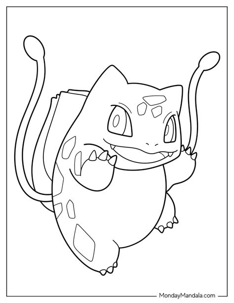 Bulbasaur Drawing With Color