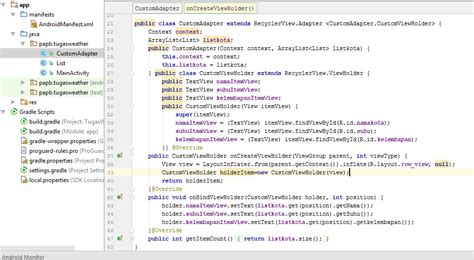 Android Error About Recycler View No Adapter Attached Skipping