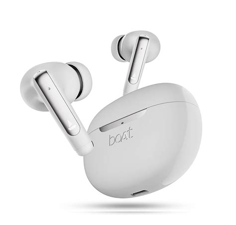 Boat Newly Launched Airdopes Anc Tws Earbuds With Hrs Playback White Addmecart