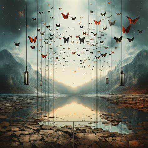 Premium Ai Image Mesmerizing Abstract Illustrations With Geometric Shapes