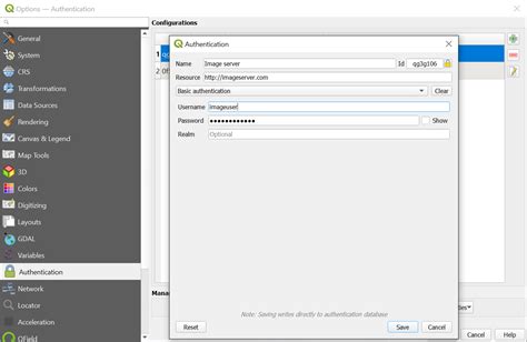 How To Provide Credentials For Authenticated Requests In The Qgis Map Tips Basic