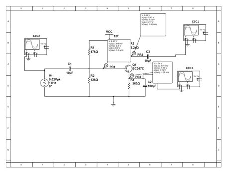 Voltage Divider Bias Transistor Circuit Multisim Pdf Electricity Electromagnetism