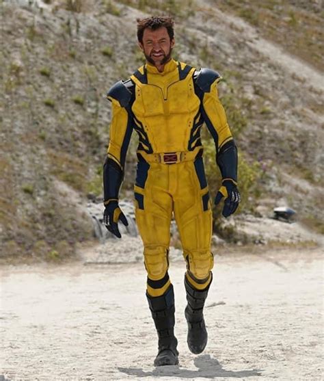 Hugh Jackman Wolverine Jacket Wolverine Yellow Suit Jacket Tlc Uk