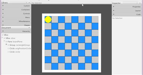 Bekwam Blog Moving A Game Piece On A Javafx Checkerboard