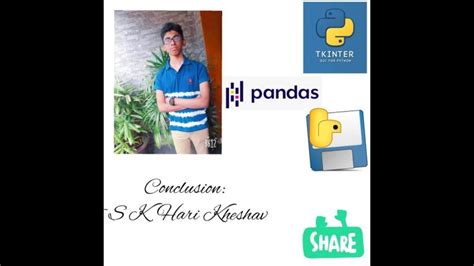 Hari Kheshav S K On Linkedin Python Software Data Pandas Coding Windows Tkinter Transport