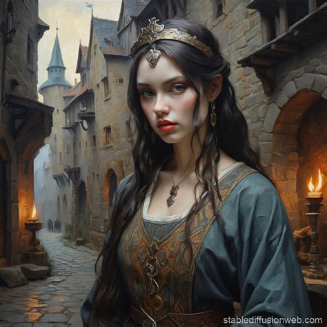 Dark Medieval Fantasy Art Prompts Stable Diffusion Online