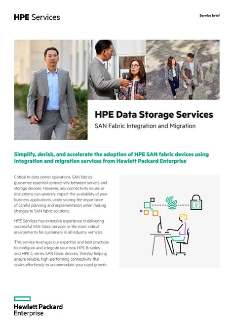 Hpe Data Storage Services San Fabric Integration And Migration