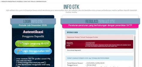 Mau Cek Gtk Infonya Melalui Website Ini Tutorial Lengkapnya Faktaid