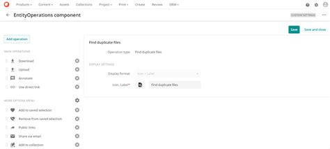 Find Duplicate File Sitecore Documentation