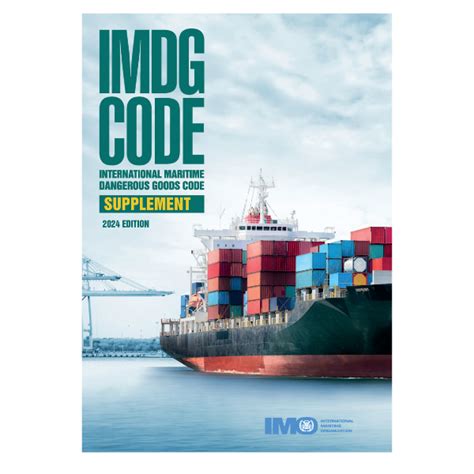 Imdg Code Supplement To Amendment 42 24 Edition For 2025 26