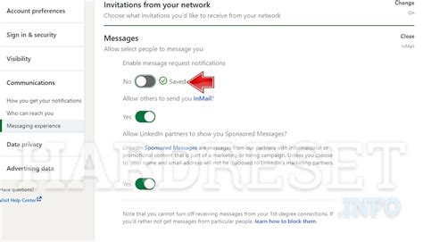 How To Disable Message Request Notifications On Linkedin How To Disable Message Request Notifications On Linkedin