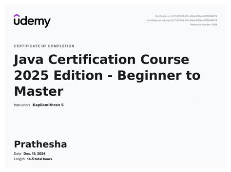 Prathesha Prabakaran On Linkedin Javaprogramming Udemy Programmingskills Careerdevelopment
