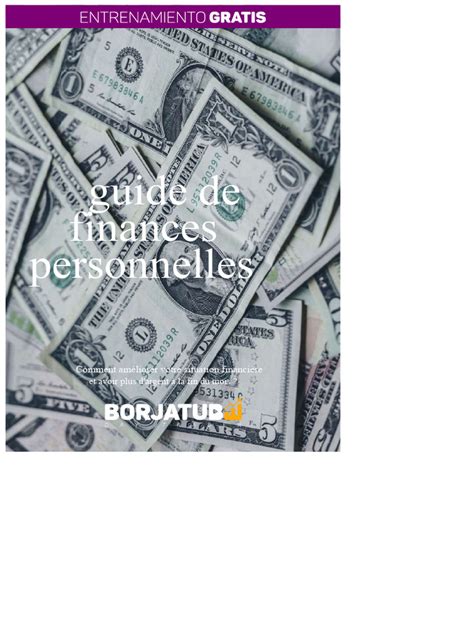 Améliorez Vos Finances Personnelles Pdf Opérateur De Marché Dettes