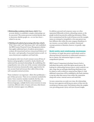 IBM Counter Financial Crimes Management PDF