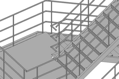 solved problem stairs and railing autodesk community