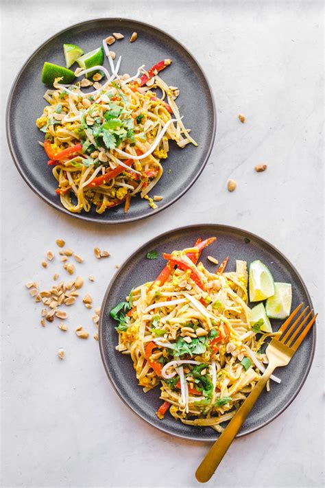 Easy Vegan Pad Thai In 30 Minutes From My Bowl
