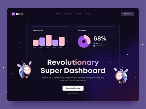 Echo Website Hero Header Builder Behance