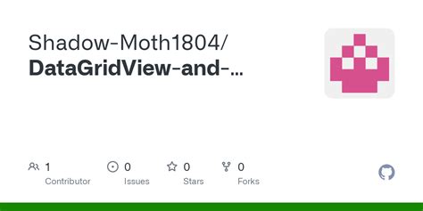 Github Shadow Moth1804datagridview And Listview